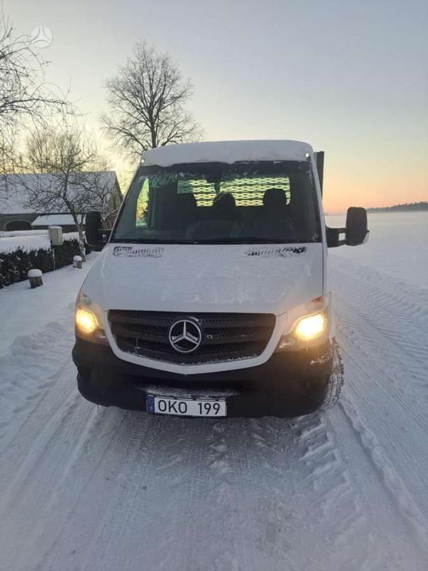 Balts Mercedes-Benz Sprinter 2016 Mažeikiai, ar dzinēja tilpumu 2.10 L un nobraukumu 223 tūkst. km par 9999 €, foto 4 vietnē AUTOMOTO.COM.LV