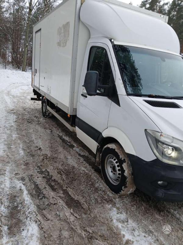 Balts Mercedes-Benz Sprinter 2016 Šilutė, ar dzinēja tilpumu 2.20 L un nobraukumu 240 tūkst. km par 7400 €, foto 1 vietnē AUTOMOTO.COM.LV