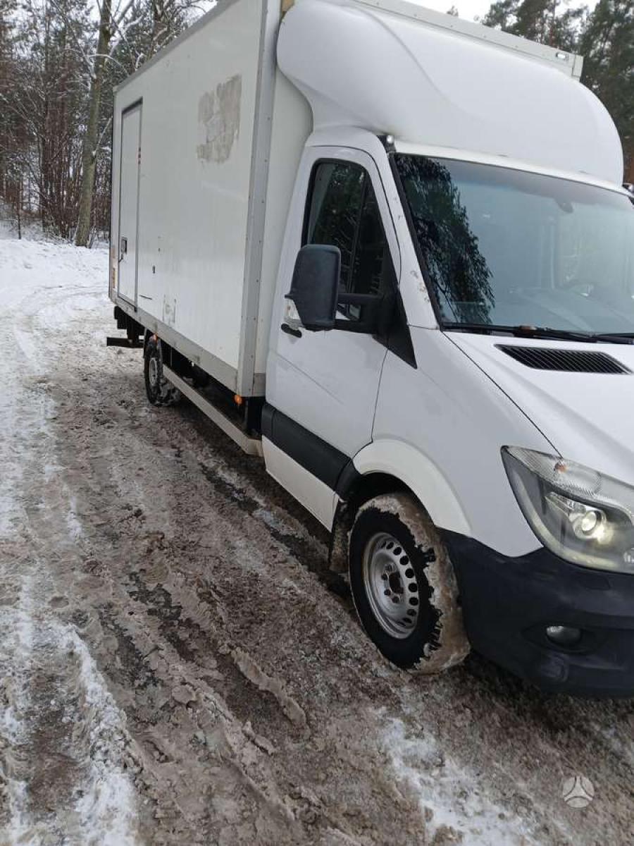 Balts Mercedes-Benz Sprinter 2016 Šilutė, ar dzinēja tilpumu 2.20 L un nobraukumu 240 tūkst. km par 7400 €, foto 1 vietnē AUTOMOTO.COM.LV
