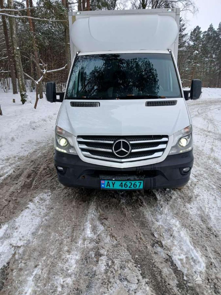 Balts Mercedes-Benz Sprinter 2016 Šilutė, ar dzinēja tilpumu 2.20 L un nobraukumu 240 tūkst. km par 7400 €, foto 2 vietnē AUTOMOTO.COM.LV