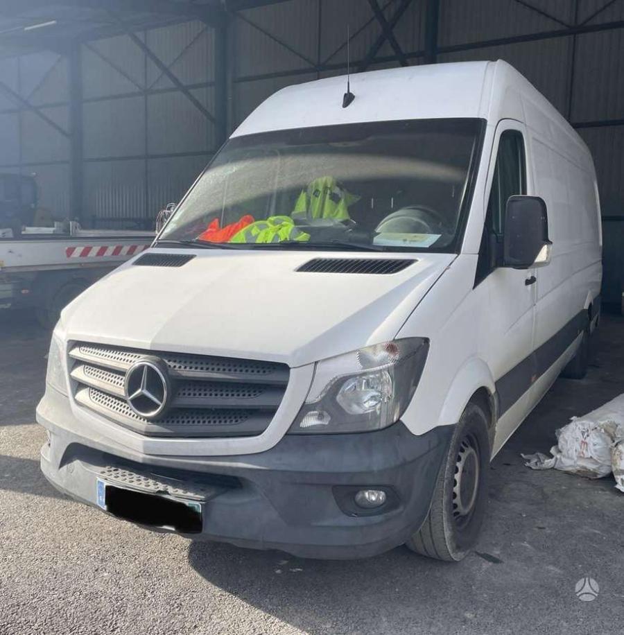 Balts Mercedes-Benz Sprinter 2016 Tauragė, ar dzinēja tilpumu 2.20 L un nobraukumu 254 tūkst. km par 8200 €, foto 1 vietnē AUTOMOTO.COM.LV