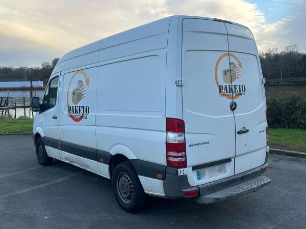 Balts Mercedes-Benz Sprinter 2016 Tauragė, ar dzinēja tilpumu 2.14 L un nobraukumu 400 tūkst. km par 7400 €, foto 2 vietnē AUTOMOTO.COM.LV