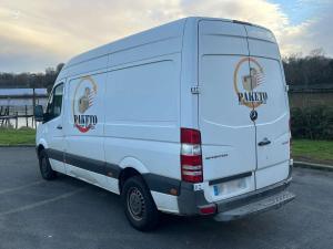 White Mercedes-Benz Sprinter 2016 in Taurage, with an engine capacity of 2.14 L and mileage of 400 thousand km for 7400 €, photo 2 on AUTOMOTO.COM.LV