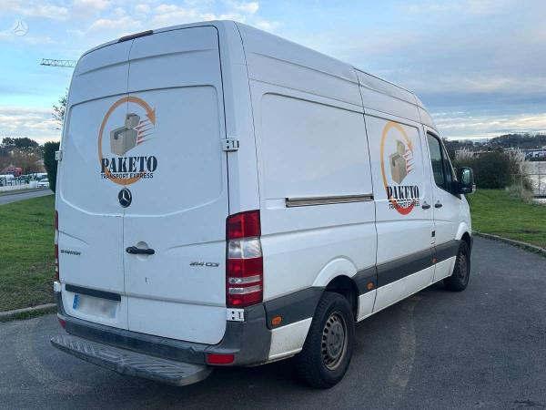 Balts Mercedes-Benz Sprinter 2016 Tauragė, ar dzinēja tilpumu 2.14 L un nobraukumu 400 tūkst. km par 7400 €, foto 3 vietnē AUTOMOTO.COM.LV