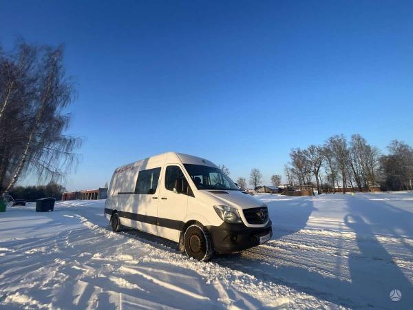 Balts Mercedes-Benz Sprinter 2016 Tauragė, ar dzinēja tilpumu 3.00 L un nobraukumu 264 tūkst. km par 9800 €, foto 3 vietnē AUTOMOTO.COM.LV
