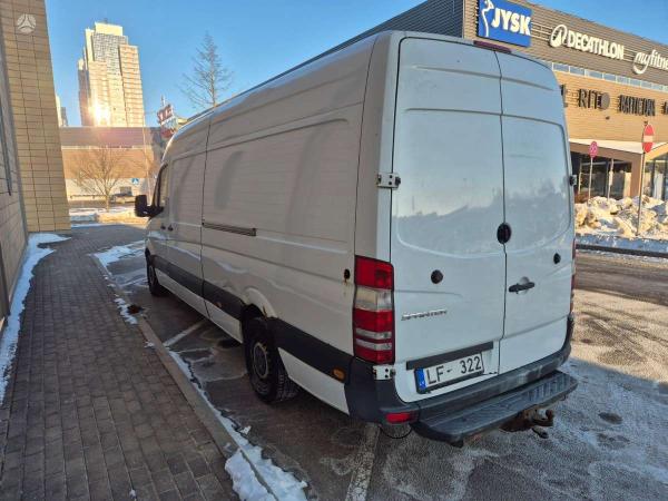 White Mercedes-Benz Sprinter 2016 in Riga, with an engine capacity of 2.15 L and mileage of 410 thousand km for 5900 €, photo 2 on AUTOMOTO.COM.LV