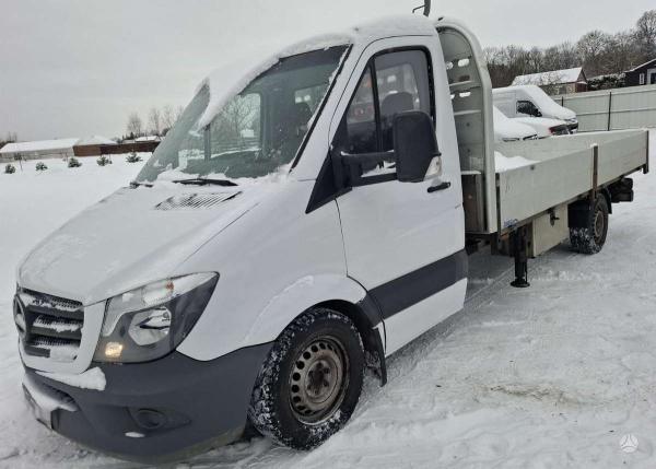 Balts Mercedes-Benz Sprinter 2016 Kauņa, ar dzinēja tilpumu 2.20 L un nobraukumu 150 tūkst. km par 22626 €, foto 1 vietnē AUTOMOTO.COM.LV