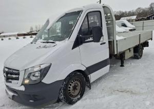 Balts Mercedes-Benz Sprinter 2016 Kauņa, ar dzinēja tilpumu 2.20 L un nobraukumu 150 tūkst. km par 22626 €, foto  vietnē AUTOMOTO.COM.LV