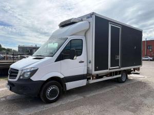 White Mercedes-Benz Sprinter 2016 in Riga, with an engine capacity of 0.00 L and mileage of 299 thousand km for 15000 €, photo  on AUTOMOTO.COM.LV