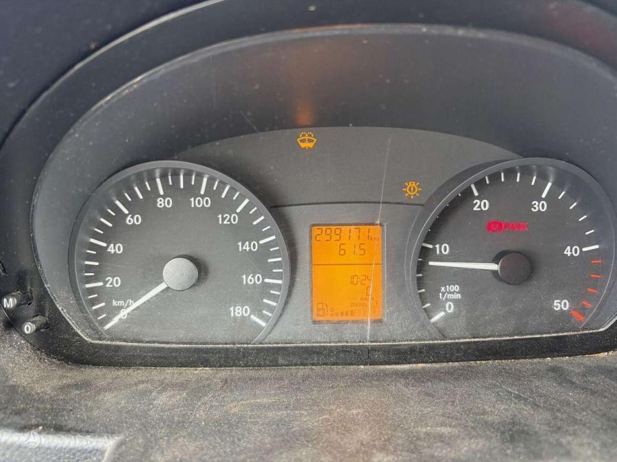 White Mercedes-Benz Sprinter 2016 in Riga, with an engine capacity of 0.00 L and mileage of 299 thousand km for 15000 €, photo 14 on AUTOMOTO.COM.LV