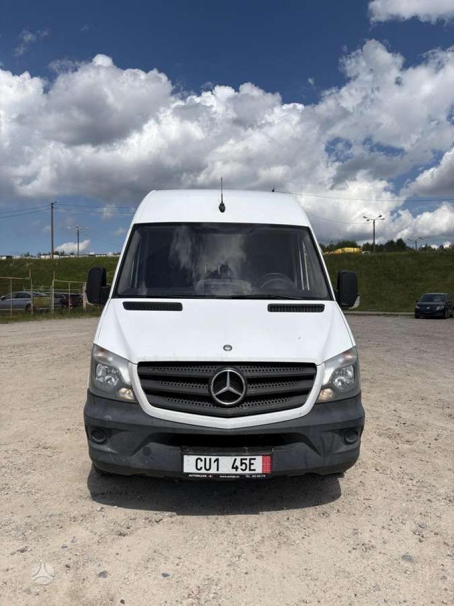 Balts Mercedes-Benz Sprinter 2016 Viļņa, ar dzinēja tilpumu 2.20 L un nobraukumu 313 tūkst. km par 7999 €, foto 3 vietnē AUTOMOTO.COM.LV