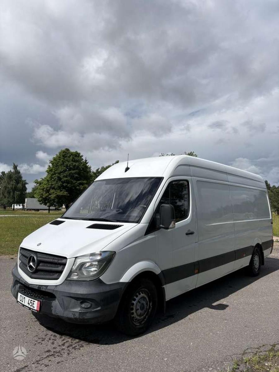 Balts Mercedes-Benz Sprinter 2016 Viļņa, ar dzinēja tilpumu 2.20 L un nobraukumu 313 tūkst. km par 7900 €, foto 3 vietnē AUTOMOTO.COM.LV