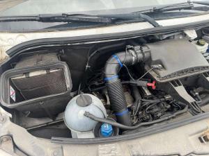 White Mercedes-Benz Sprinter 2016 in Taurage, with an engine capacity of 2.14 L and mileage of 360 thousand km for 2500 €, photo 10 on AUTOMOTO.COM.LV