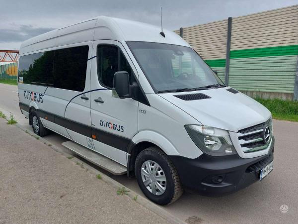 Balts Mercedes-Benz Sprinter 2016 Kauņa, ar dzinēja tilpumu 2.14 L un nobraukumu 655 tūkst. km par 13750 €, foto 1 vietnē AUTOMOTO.COM.LV