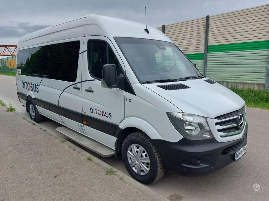 Balts Mercedes-Benz Sprinter 2016 Kauņa, ar dzinēja tilpumu 2.14 L un nobraukumu 655 tūkst. km par 13750 €, foto 1 vietnē AUTOMOTO.COM.LV