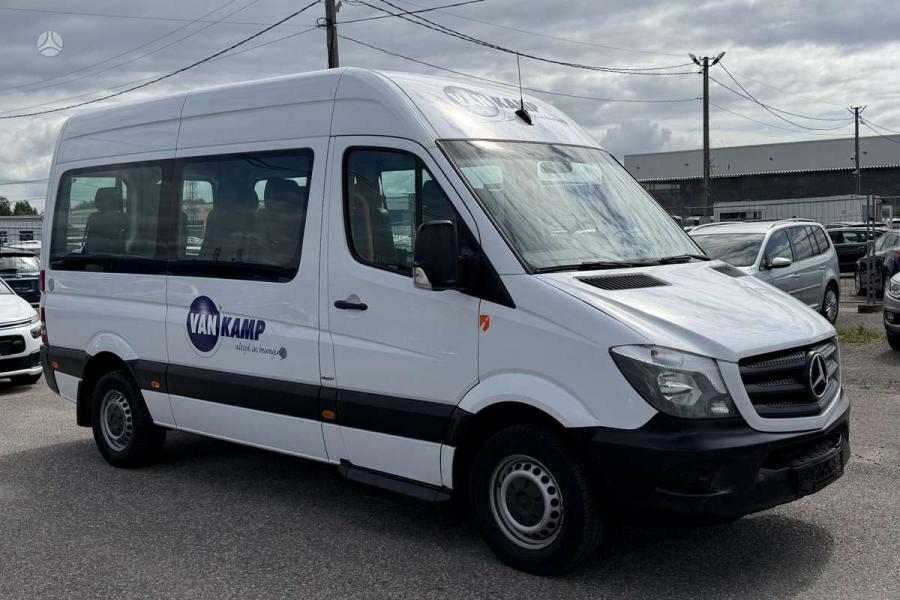 White Mercedes-Benz Sprinter 2016 in Kaunas, with an engine capacity of 2.14 L and mileage of 168 thousand km for 10900 €, photo 7 on AUTOMOTO.COM.LV