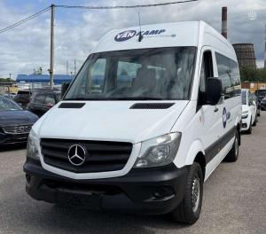 White Mercedes-Benz Sprinter 2016 in Kaunas, with an engine capacity of 2.14 L and mileage of 168 thousand km for 10900 €, photo 8 on AUTOMOTO.COM.LV