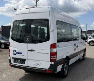White Mercedes-Benz Sprinter 2016 in Kaunas, with an engine capacity of 2.14 L and mileage of 168 thousand km for 10900 €, photo 10 on AUTOMOTO.COM.LV