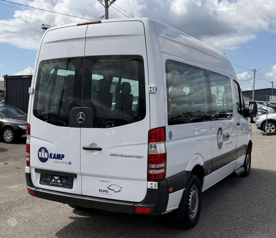 White Mercedes-Benz Sprinter 2016 in Kaunas, with an engine capacity of 2.14 L and mileage of 168 thousand km for 10900 €, photo 10 on AUTOMOTO.COM.LV
