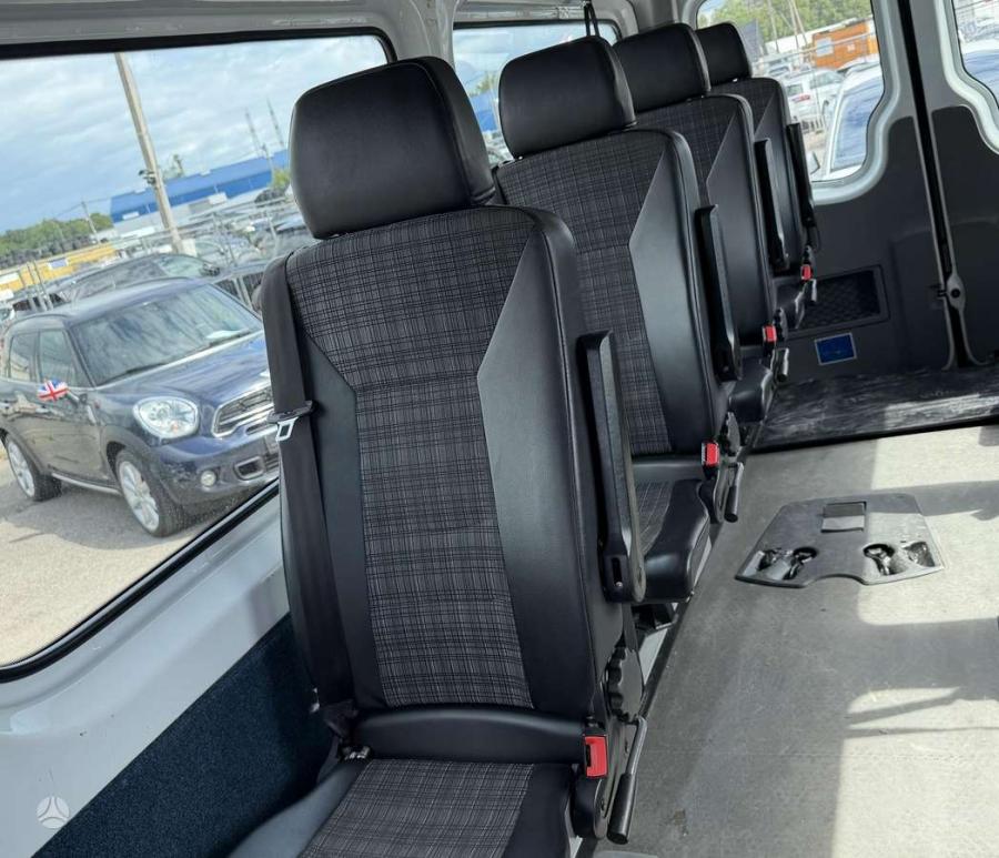 White Mercedes-Benz Sprinter 2016 in Kaunas, with an engine capacity of 2.14 L and mileage of 168 thousand km for 10900 €, photo 23 on AUTOMOTO.COM.LV