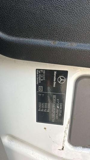 Balts Mercedes-Benz Sprinter 2016 Šilutė, ar dzinēja tilpumu 2.20 L un nobraukumu 242 tūkst. km par 4300 €, foto 4 vietnē AUTOMOTO.COM.LV
