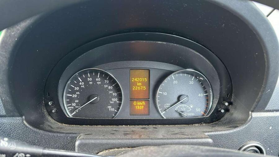 Balts Mercedes-Benz Sprinter 2016 Šilutė, ar dzinēja tilpumu 2.20 L un nobraukumu 242 tūkst. km par 4300 €, foto 7 vietnē AUTOMOTO.COM.LV