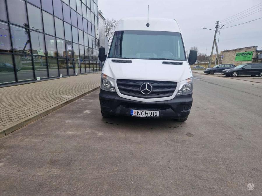 Balts Mercedes-Benz Sprinter 2017 Viļņa, ar dzinēja tilpumu 2.10 L un nobraukumu 20 tūkst. km par 10900 €, foto 1 vietnē AUTOMOTO.COM.LV