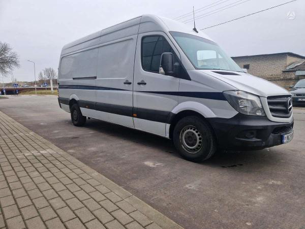 Balts Mercedes-Benz Sprinter 2017 Viļņa, ar dzinēja tilpumu 2.10 L un nobraukumu 20 tūkst. km par 10900 €, foto 2 vietnē AUTOMOTO.COM.LV