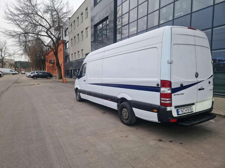 Balts Mercedes-Benz Sprinter 2017 Viļņa, ar dzinēja tilpumu 2.10 L un nobraukumu 20 tūkst. km par 10900 €, foto 3 vietnē AUTOMOTO.COM.LV