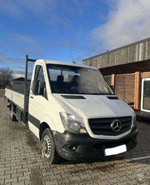 White Mercedes-Benz Sprinter 2017 in Kaunas, with an engine capacity of 3.00 L and mileage of 282 thousand km for 13980 €, photo  on AUTOMOTO.COM.LV