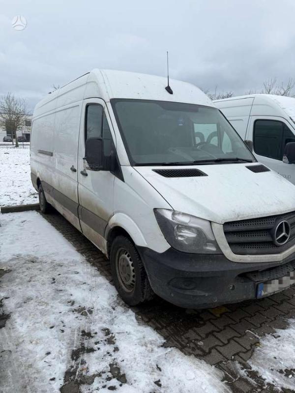 Белый Мерседес Спринтер 2017 в Мариямполе, объемом двигателя 2.20 л и пробегом 332 тыс. км за 5900 €, фото 2 на AUTOMOTO.COM.LV