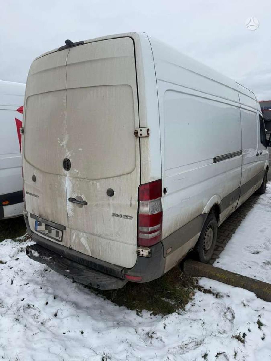 Белый Мерседес Спринтер 2017 в Мариямполе, объемом двигателя 2.20 л и пробегом 332 тыс. км за 5900 €, фото 4 на AUTOMOTO.COM.LV