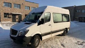White Mercedes-Benz Sprinter 2017 in Kaunas, with an engine capacity of 2.20 L and mileage of 610 thousand km for 7600 €, photo  on AUTOMOTO.COM.LV