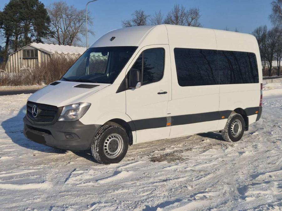 Balts Mercedes-Benz Sprinter 2017 Tauragė, ar dzinēja tilpumu 2.14 L un nobraukumu 320 tūkst. km par 9500 €, foto 1 vietnē AUTOMOTO.COM.LV