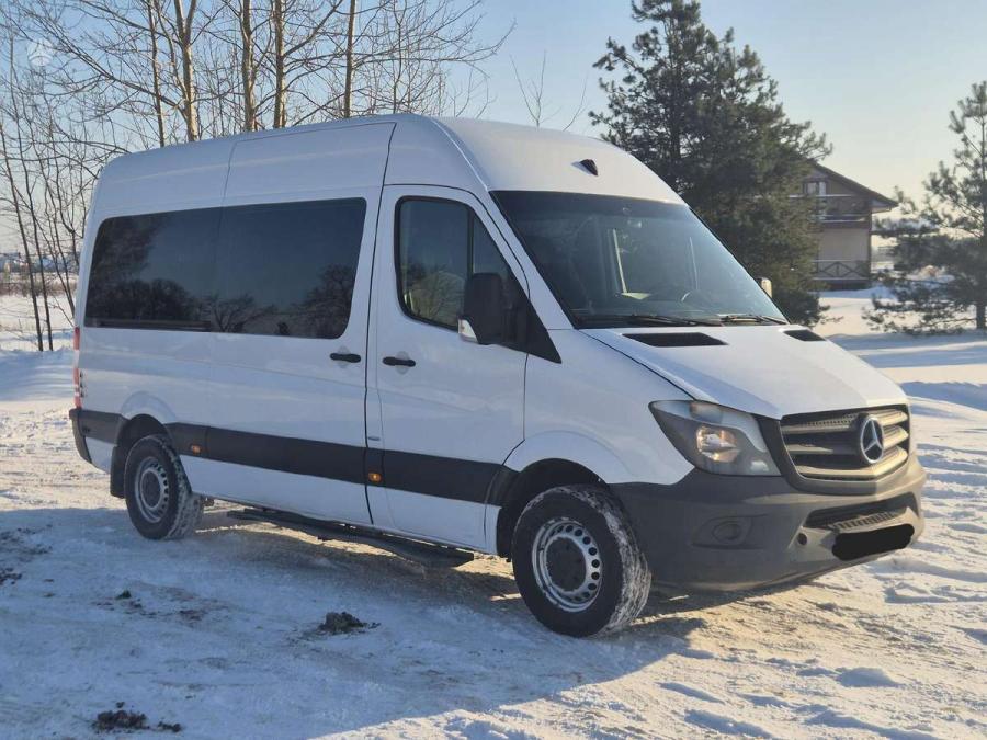 Balts Mercedes-Benz Sprinter 2017 Tauragė, ar dzinēja tilpumu 2.14 L un nobraukumu 320 tūkst. km par 9500 €, foto 5 vietnē AUTOMOTO.COM.LV