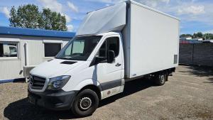 White Mercedes-Benz Sprinter 2017 in Marijampole, with an engine capacity of 2.14 L and mileage of 543 thousand km for 9559 €, photo  on AUTOMOTO.COM.LV