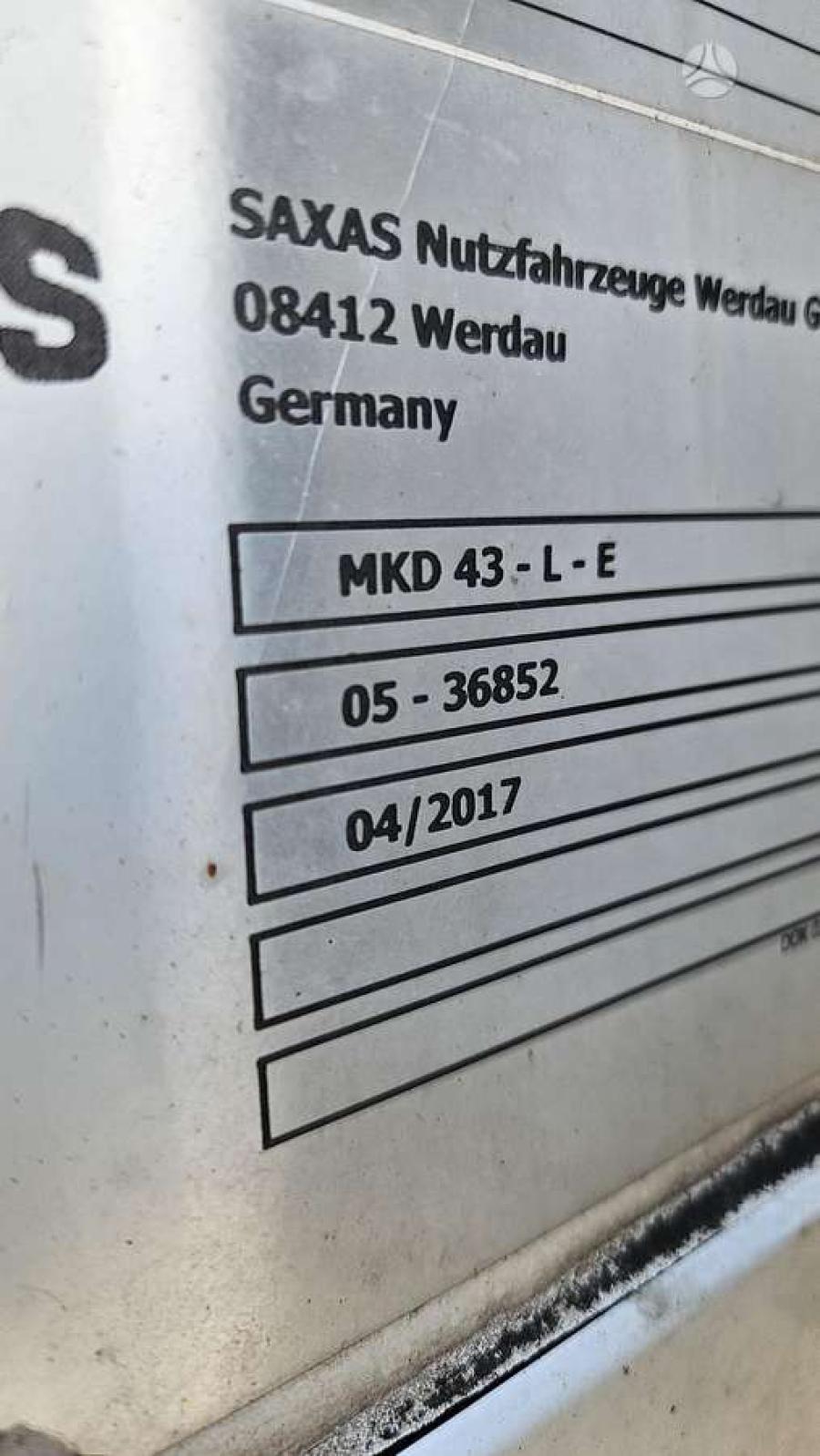 White Mercedes-Benz Sprinter 2017 in Marijampole, with an engine capacity of 2.14 L and mileage of 543 thousand km for 9559 €, photo 12 on AUTOMOTO.COM.LV