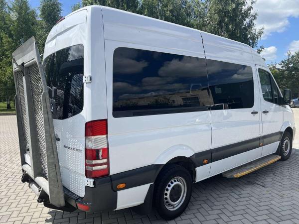 Balts Mercedes-Benz Sprinter 2017 Tauragė, ar dzinēja tilpumu 2.20 L un nobraukumu 318 tūkst. km par 7950 €, foto 6 vietnē AUTOMOTO.COM.LV