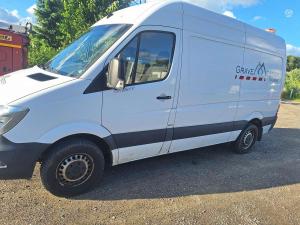 White Mercedes-Benz Sprinter 2017 in Taurage, with an engine capacity of 2.20 L and mileage of 241 thousand km for 7300 €, photo 7 on AUTOMOTO.COM.LV