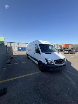 White Mercedes-Benz Sprinter 2017 in Vilnius, with an engine capacity of 2.14 L and mileage of 295 thousand km for 10300 €, photo  on AUTOMOTO.COM.LV