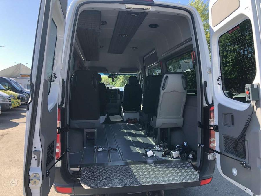Balts Mercedes-Benz Sprinter 2017 Klaipėda, ar dzinēja tilpumu 2.20 L un nobraukumu 286 tūkst. km par 12900 €, foto 20 vietnē AUTOMOTO.COM.LV
