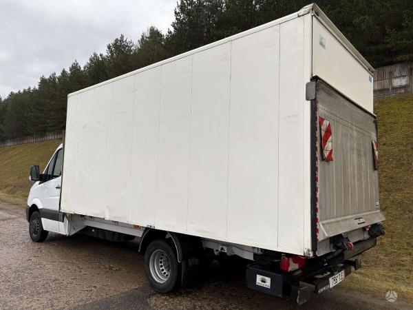 White Mercedes-Benz Sprinter 2018 in Vilnius, with an engine capacity of 2.20 L and mileage of 315 thousand km for 12900 €, photo 3 on AUTOMOTO.COM.LV