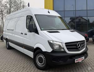 White Mercedes-Benz Sprinter 2018 in Klaipeda, with an engine capacity of 2.14 L and mileage of 248 thousand km for 14900 €, photo  on AUTOMOTO.COM.LV