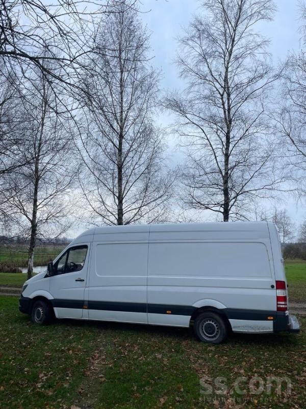 Balts Mercedes-Benz Sprinter 2018 Rīga, ar dzinēja tilpumu 2.20 L un nobraukumu 280 tūkst. km par 16300 €, foto 5 vietnē AUTOMOTO.COM.LV