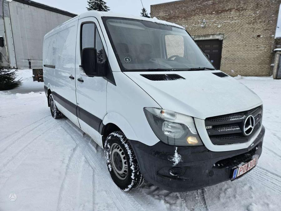 Balts Mercedes-Benz Sprinter 2018 Telšiai, ar dzinēja tilpumu 2.20 L un nobraukumu 200 tūkst. km par 7700 €, foto 1 vietnē AUTOMOTO.COM.LV