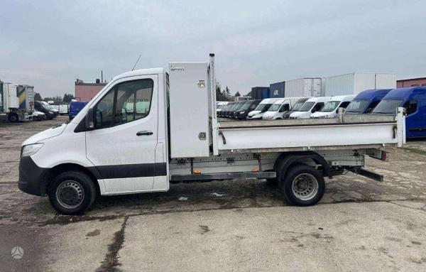 White Mercedes-Benz Sprinter 2018 in Kaunas, with an engine capacity of 2.20 L and mileage of 190 thousand km for 18300 €, photo 10 on AUTOMOTO.COM.LV