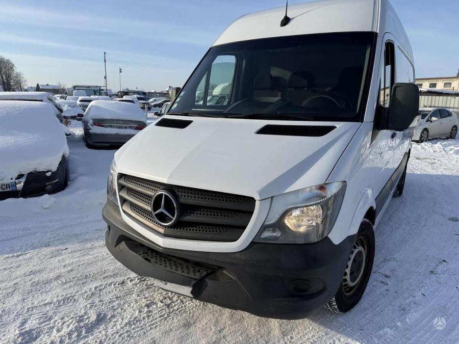Balts Mercedes-Benz Sprinter 2018 Tauragė, ar dzinēja tilpumu 2.14 L un nobraukumu 301 tūkst. km par 12705 €, foto 1 vietnē AUTOMOTO.COM.LV