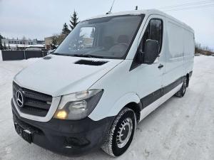 White Mercedes-Benz Sprinter 2018 in Telschi, with an engine capacity of 2.20 L and mileage of 203 thousand km for 7700 €, photo  on AUTOMOTO.COM.LV