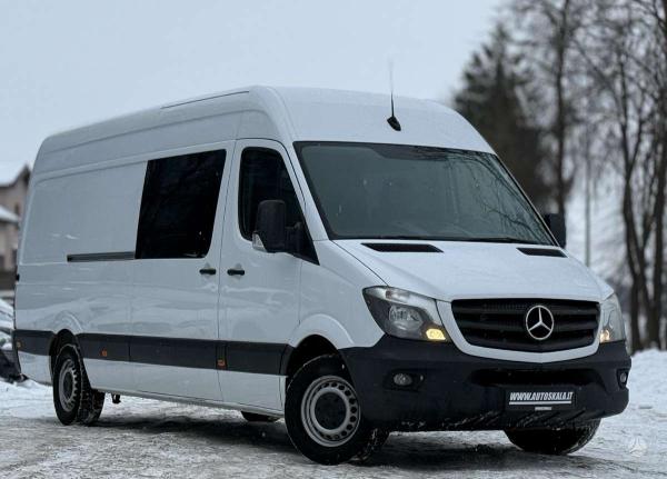 Balts Mercedes-Benz Sprinter 2018 Klaipėda, ar dzinēja tilpumu 2.14 L un nobraukumu 285 tūkst. km par 18700 €, foto 1 vietnē AUTOMOTO.COM.LV