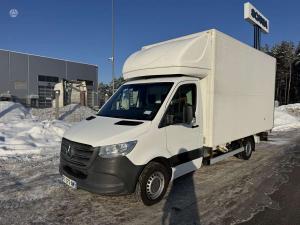 White Mercedes-Benz Sprinter 2018 in Vilnius, with an engine capacity of 2.14 L and mileage of 275 thousand km for 12500 €, photo  on AUTOMOTO.COM.LV